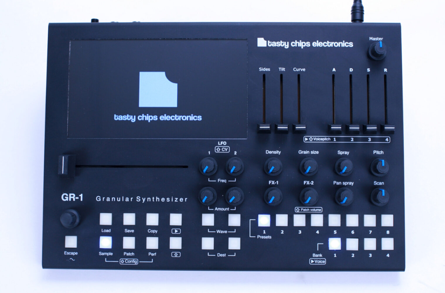 GR-1 Granular synthesizer (Black Edition) – Tasty Chips Electronics