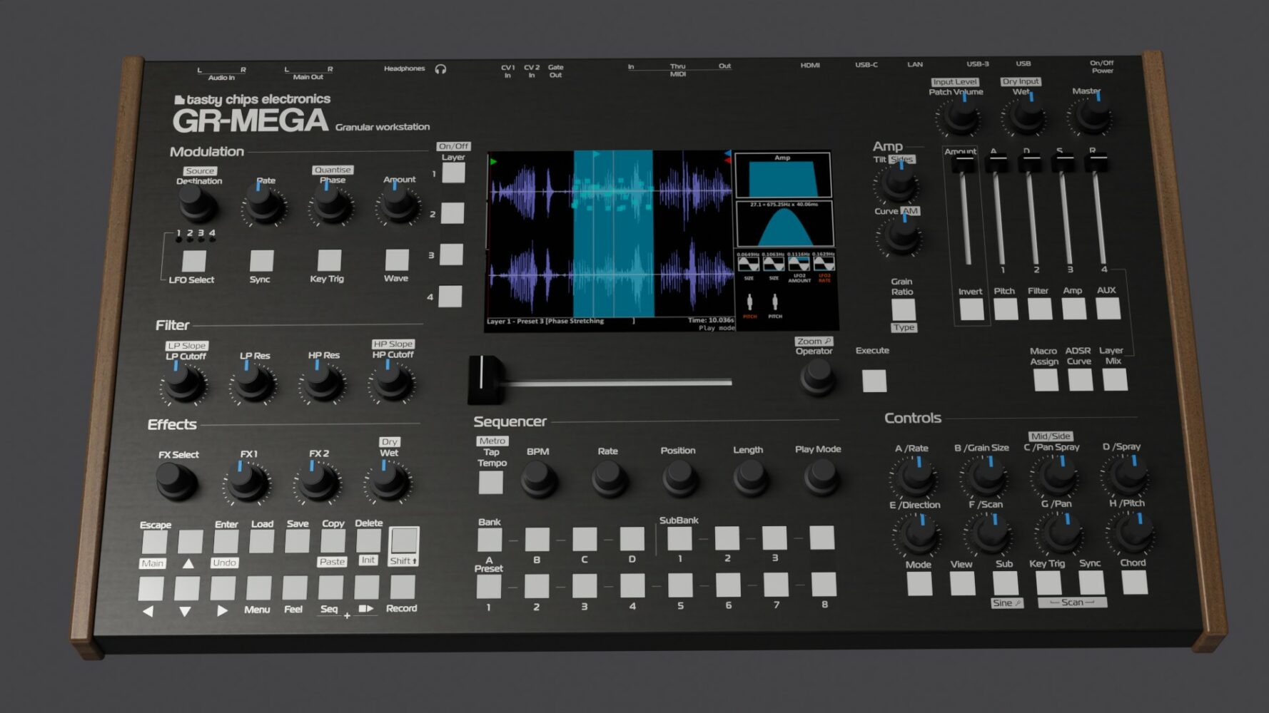 GR-Mega Granular Workstation Black – Preorder Downpayment – Tasty Chips ...